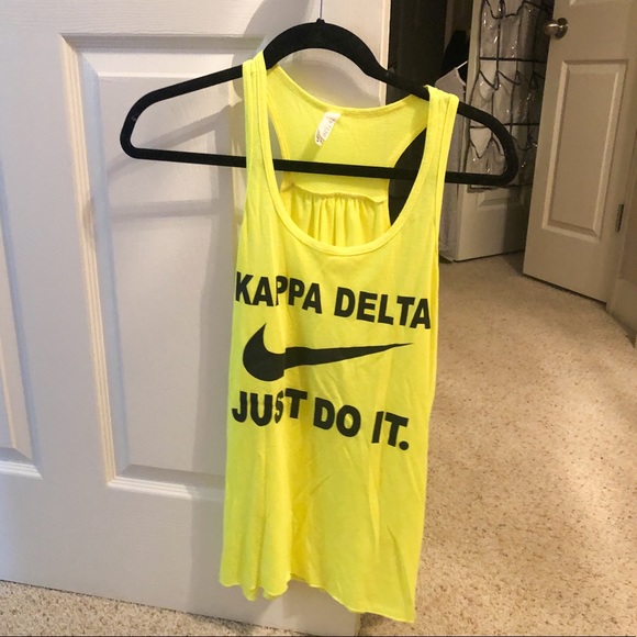 Tops | Medium Kappa Delta Workout Tank Hardly Worn | Poshmark